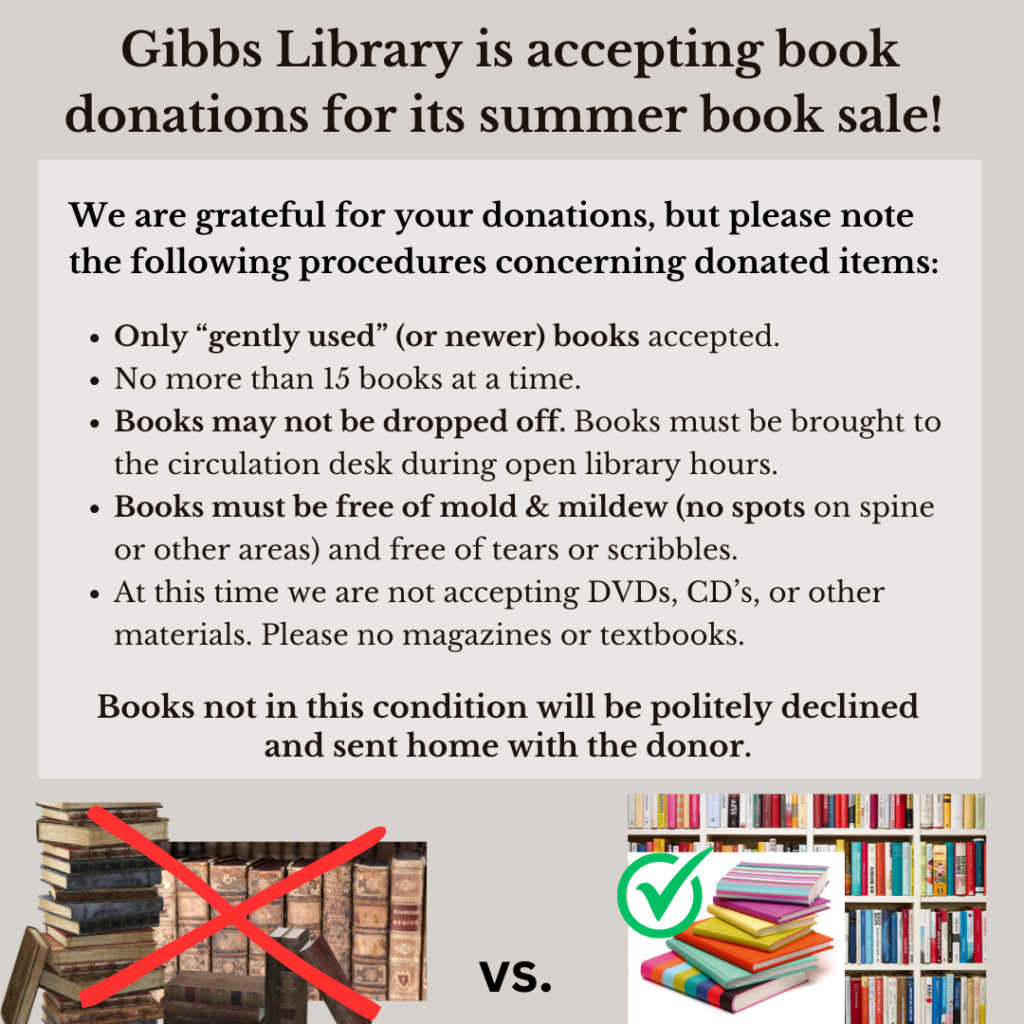 Gibbs Library – A Library in Washington, Maine.